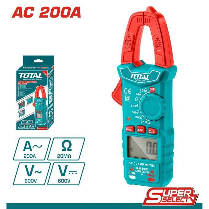 Total Digital AC clamp meter 2000 Counts - Prismart Enterprises