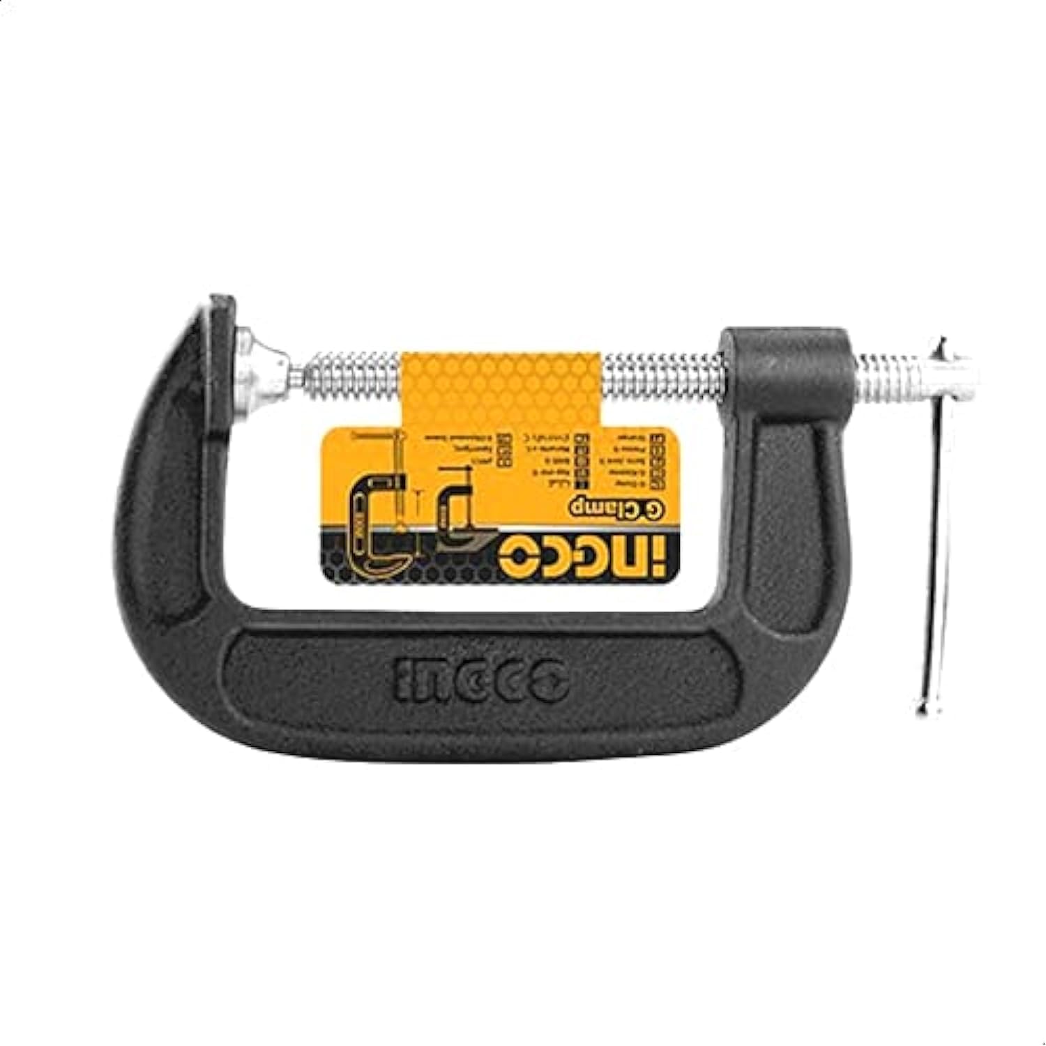 Ingco G clamp Size:6″/150mm – Prismart Enterprises