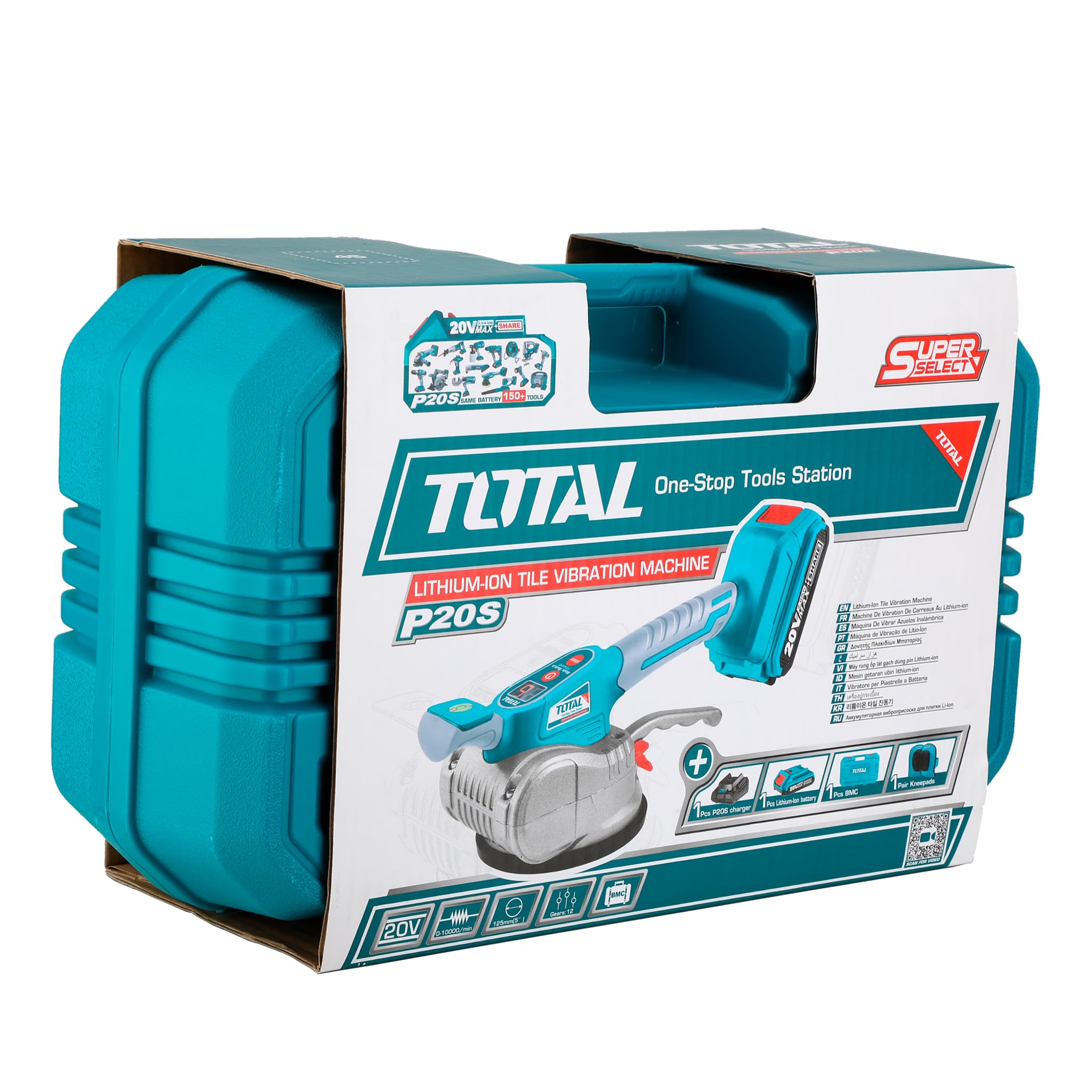 Total Lithium-ion tile vibration machine 20v - Prismart Enterprises