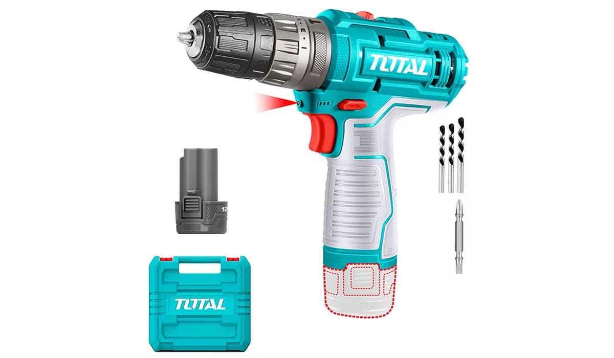 Total Cordless impact drill 20Nm 12v - Prismart Enterprises