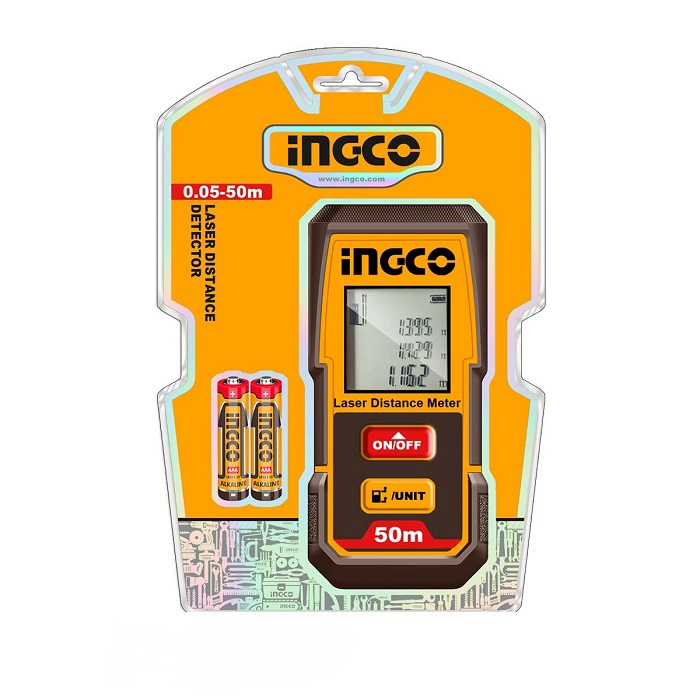 Ingco Laser distance detector Range:0.05-50m – Prismart Enterprises